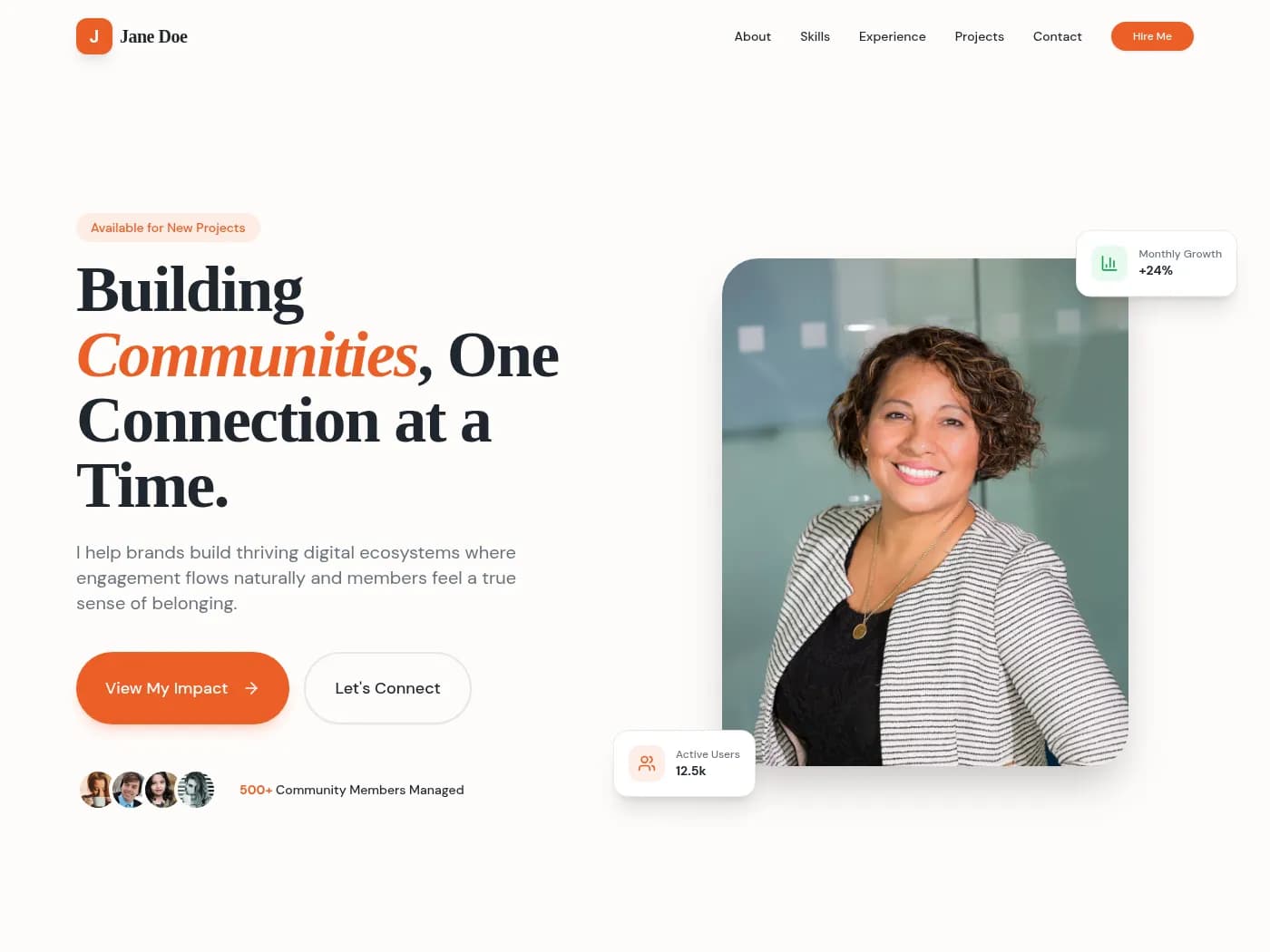 Community Manager Portfolio