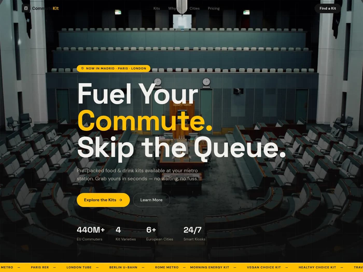 Commuutekit Urban Site