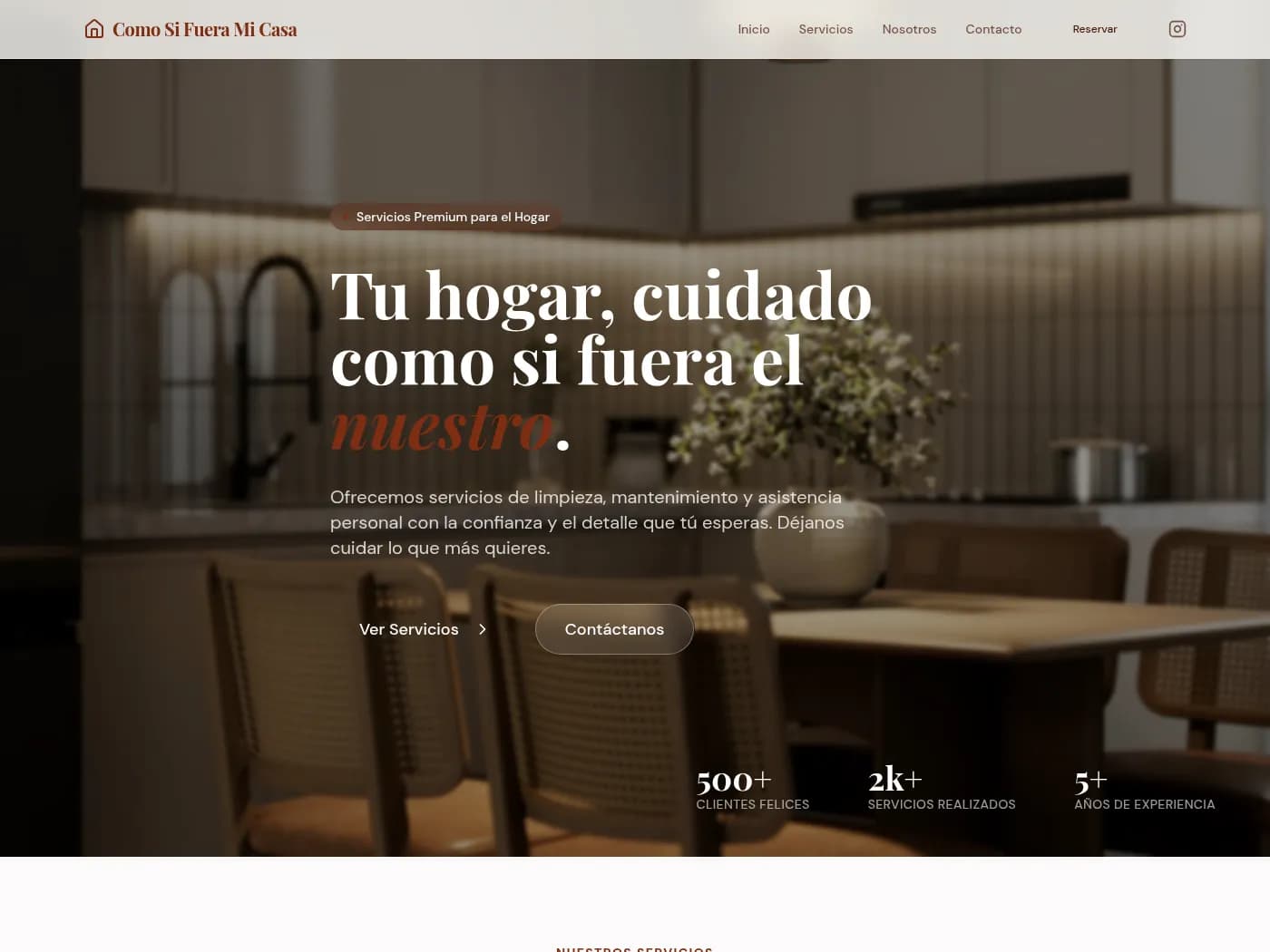 Como Si Fuera Mi Casa
