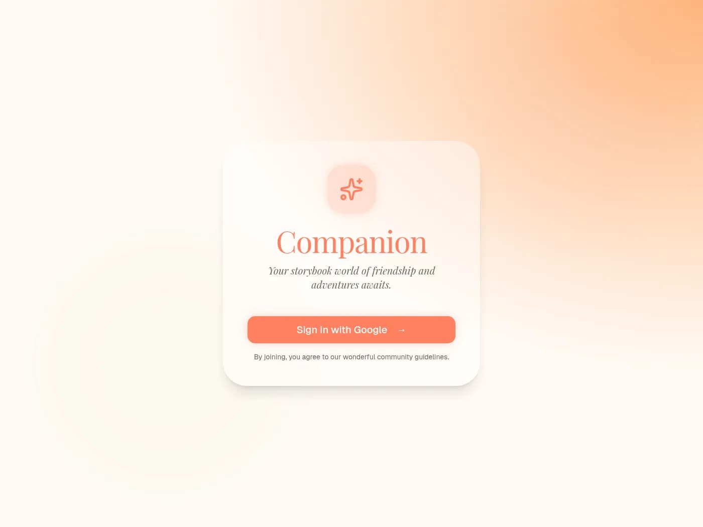 Companion Avatar World