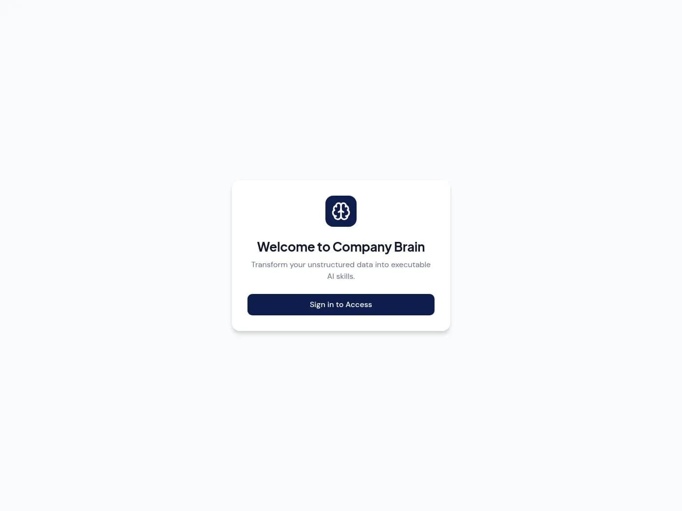 Company Brain