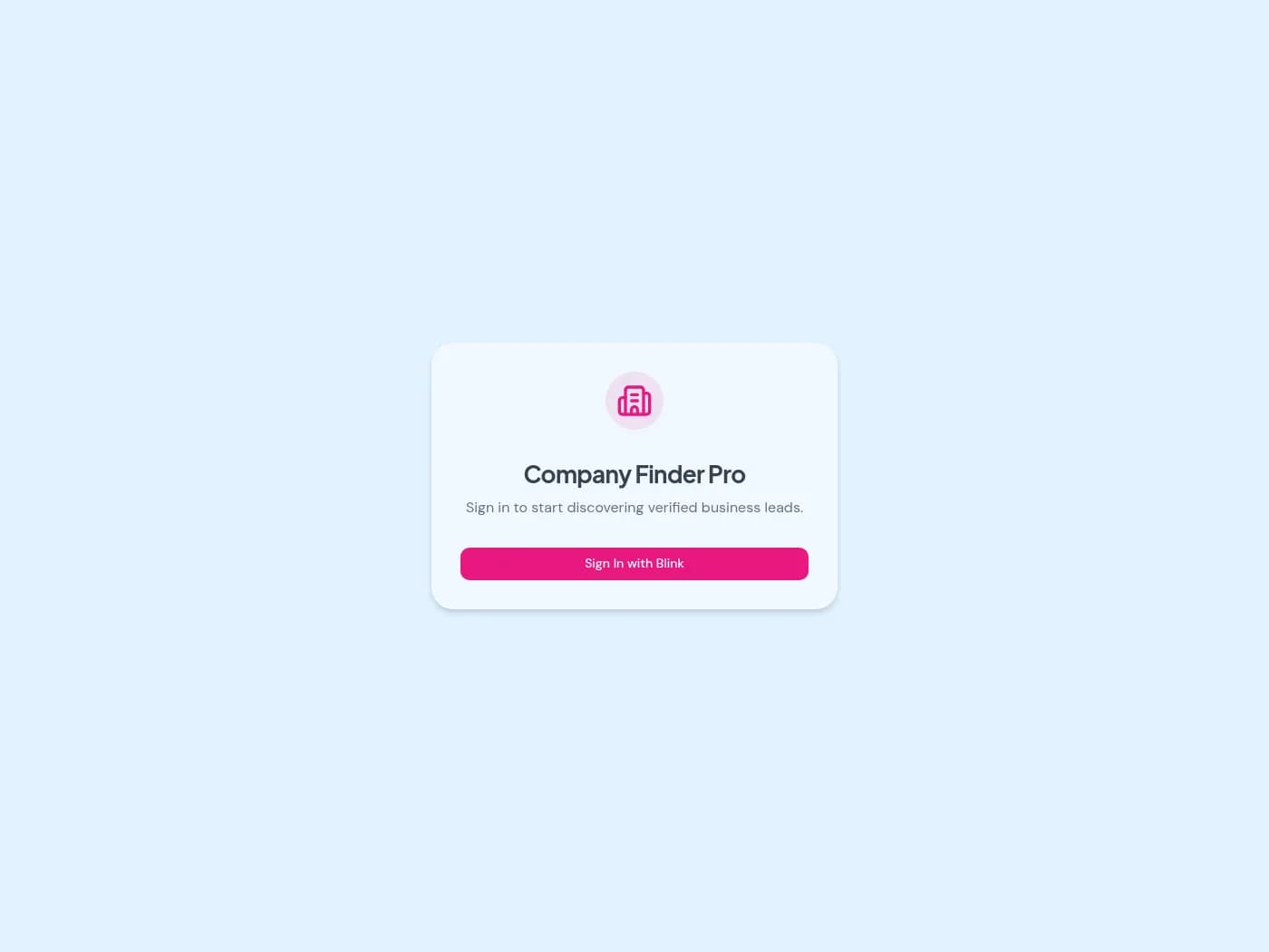 Company Finder Pro