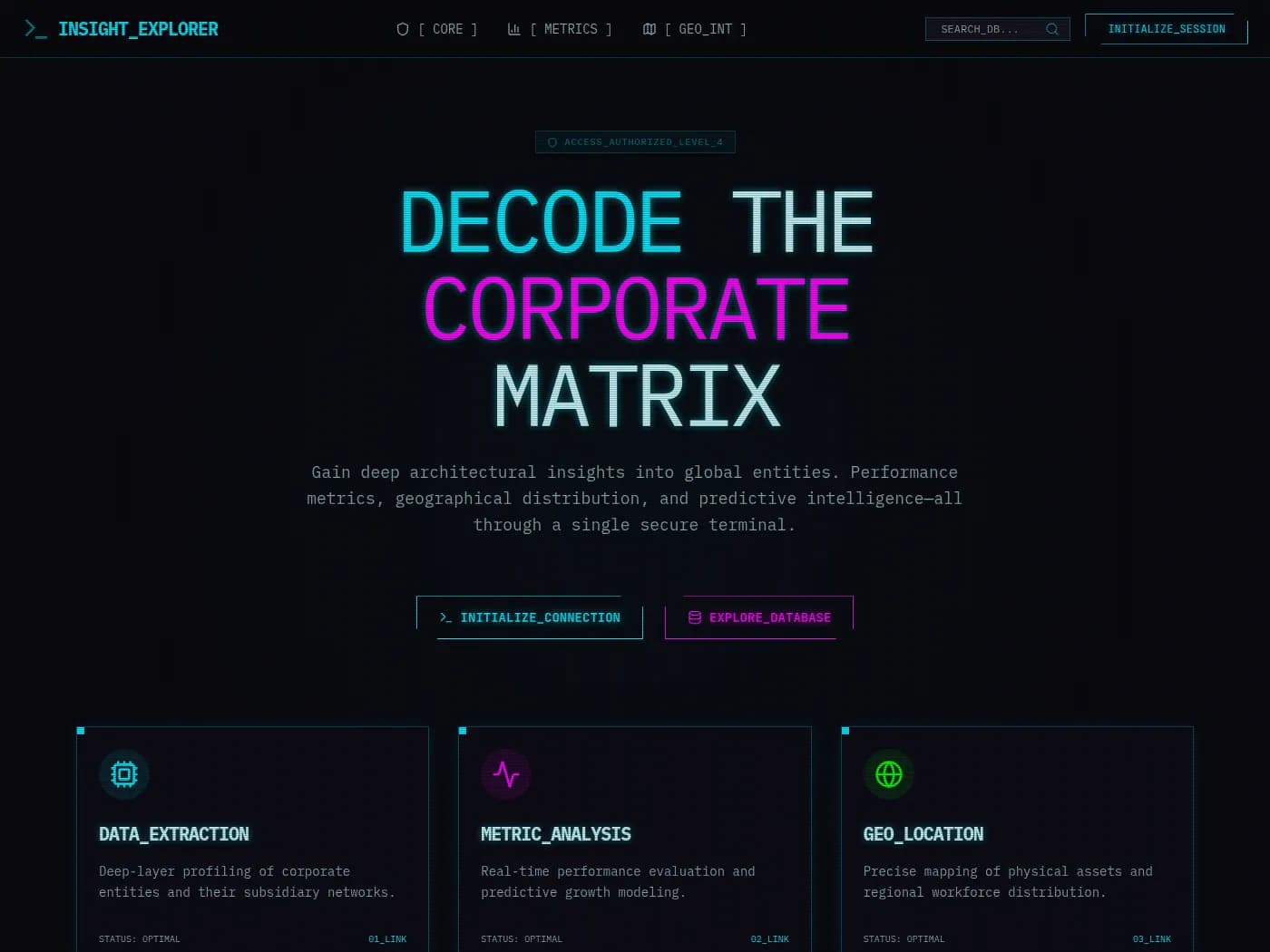 Company Insight Explorer