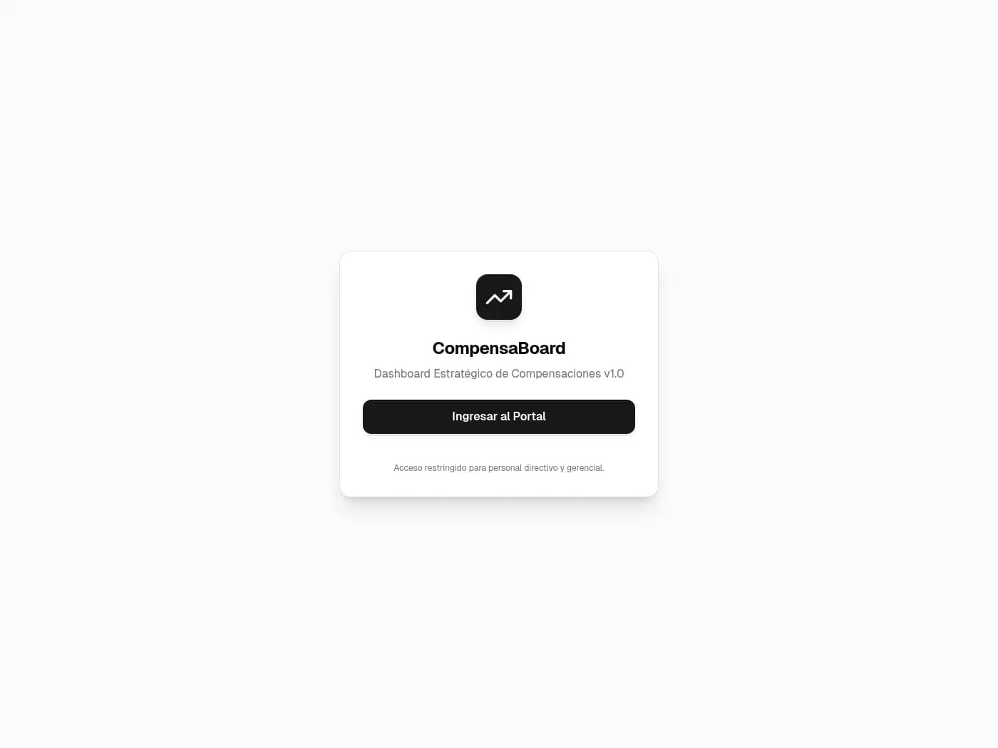 CompensaBoard Dashboard