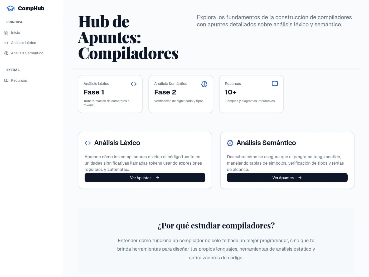 Compiladores Notes Hub