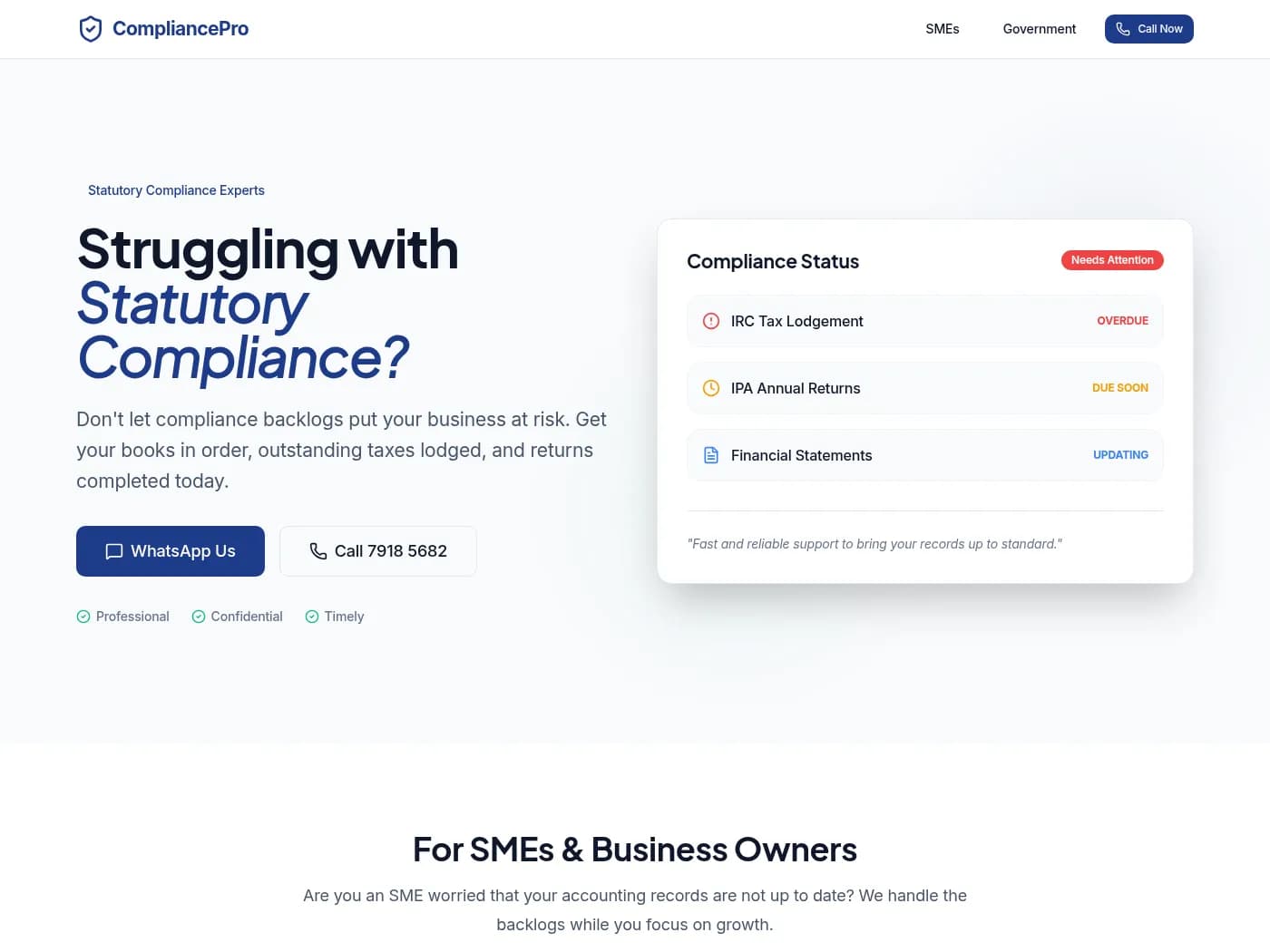 CompliancePro Ad Banner