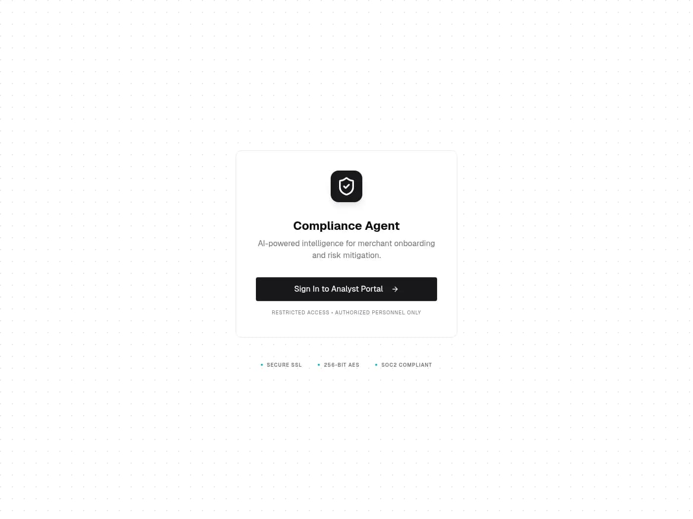 Compliance Workflow Agent