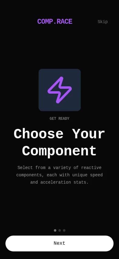 Component Race App