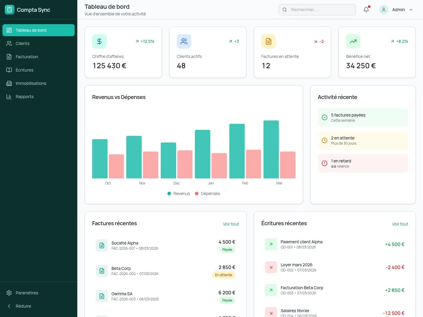 Compta Sync App