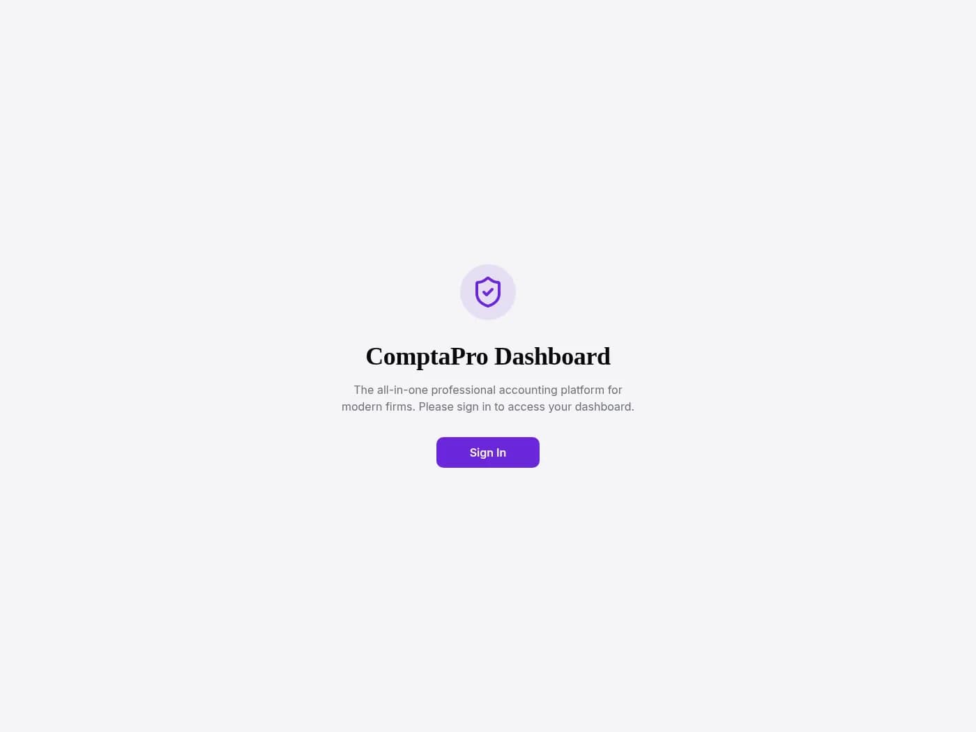 ComptaPro Cabinet Dashboard