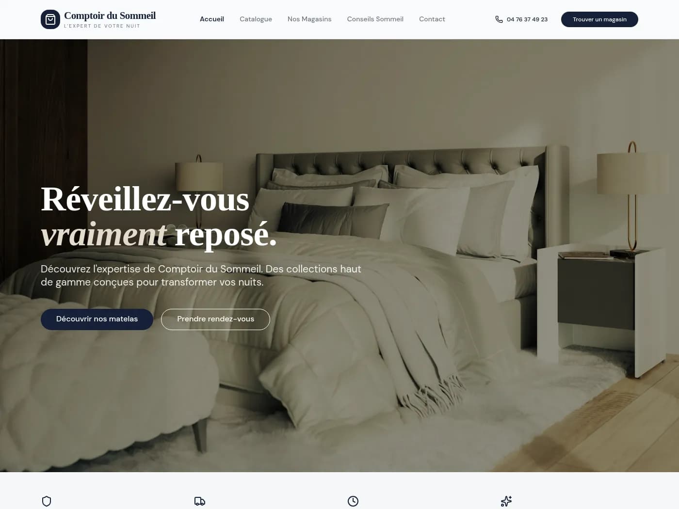 Comptoir du Sommeil Site