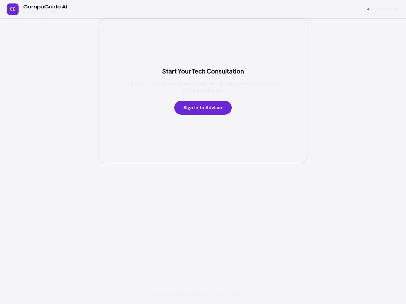CompuGuide AI Chat