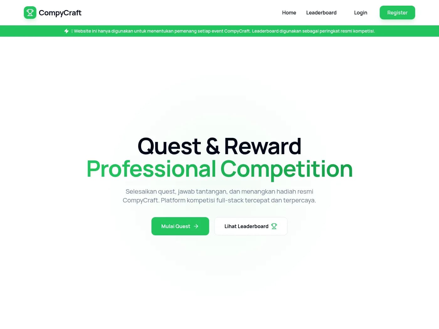 CompyCraft Quest Platform