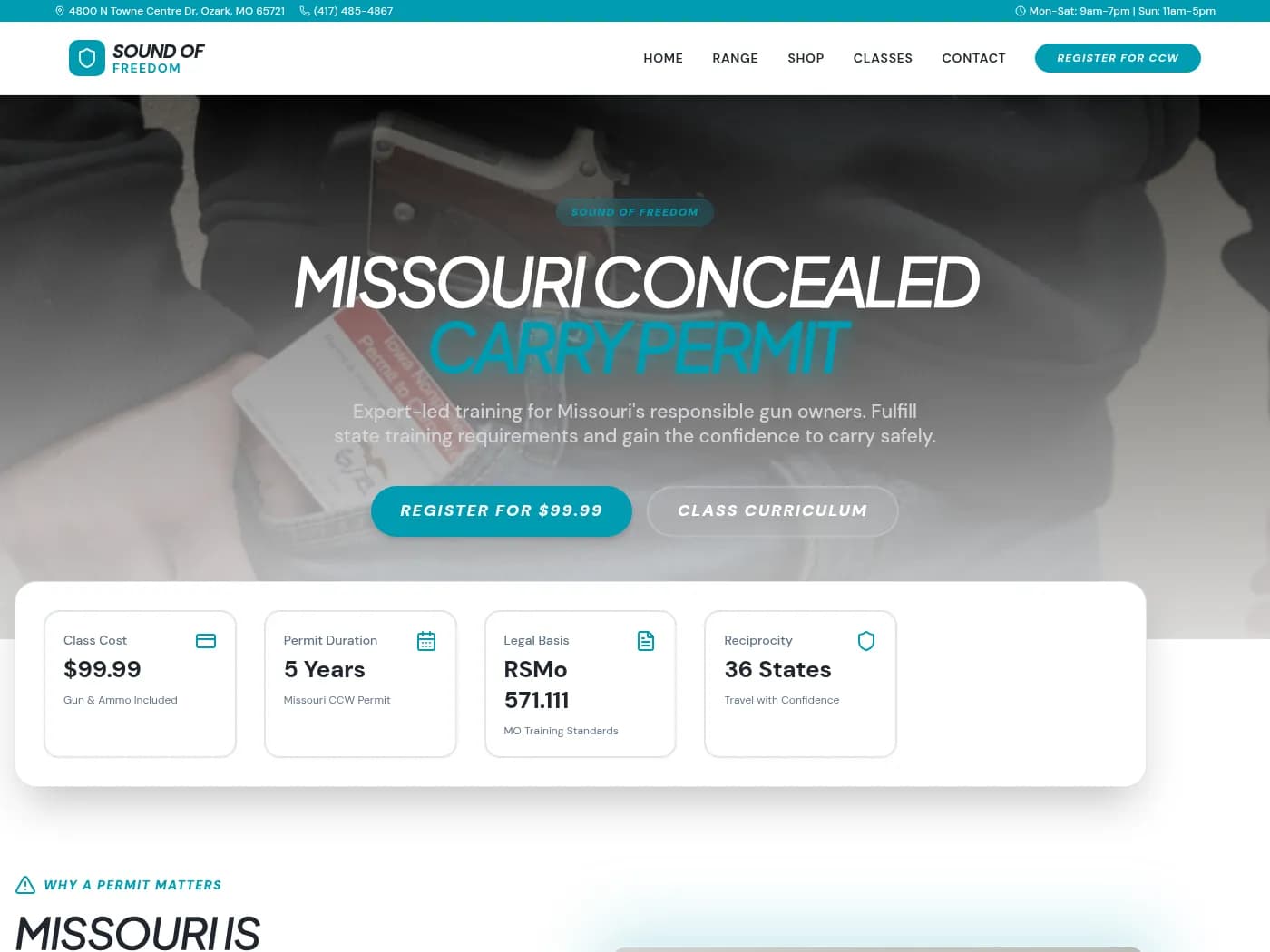 Concealed Carry Info Page