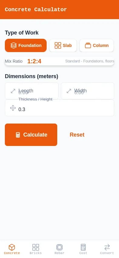 Concrete Calc Pro