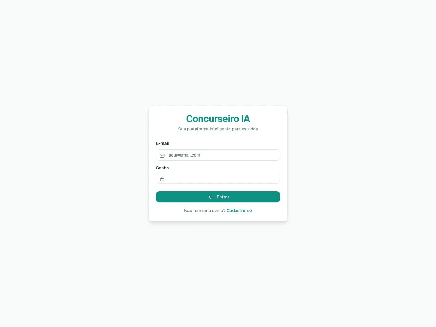 Concurseiro IA Platform