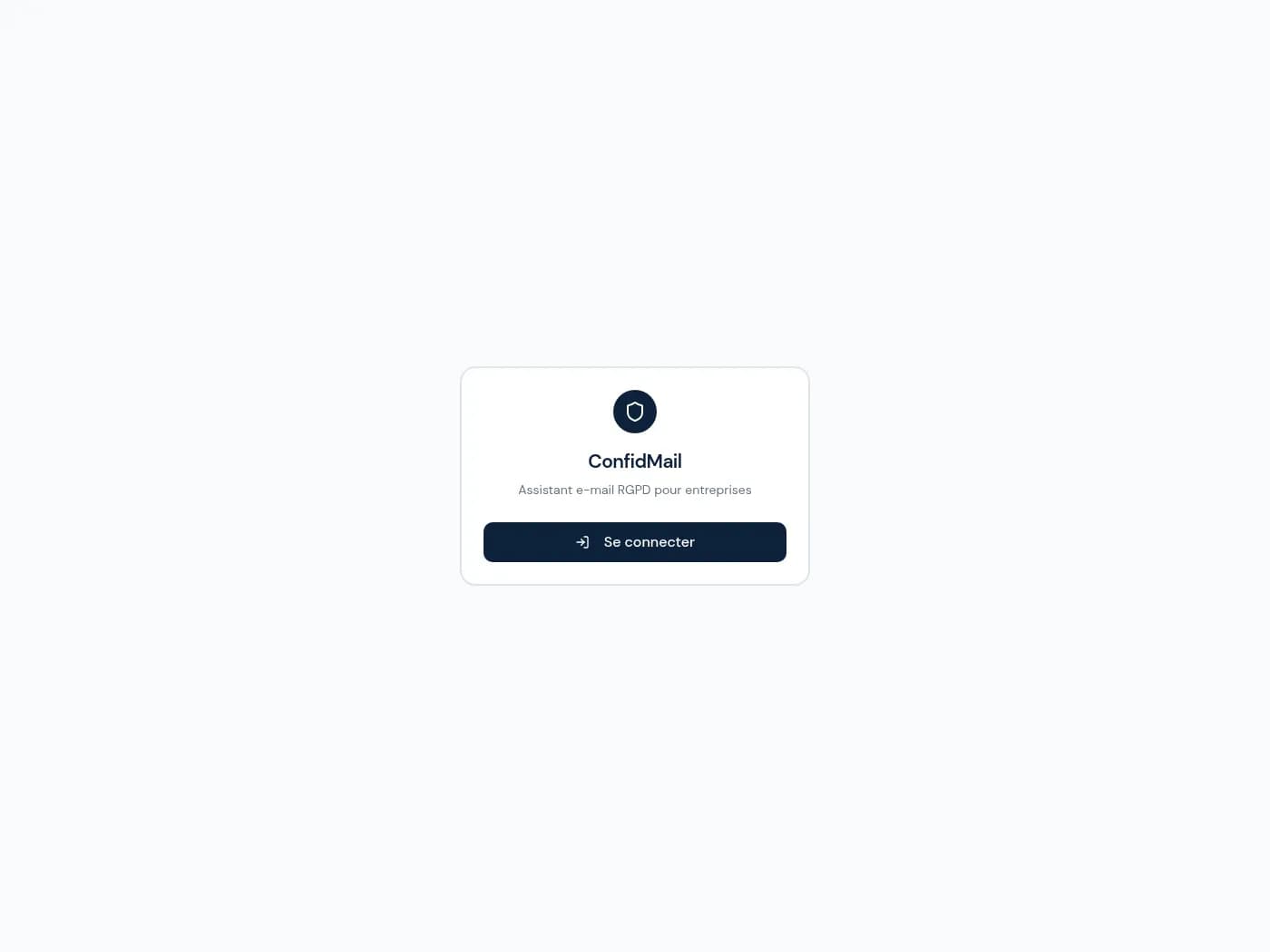 ConfidMail Assistant