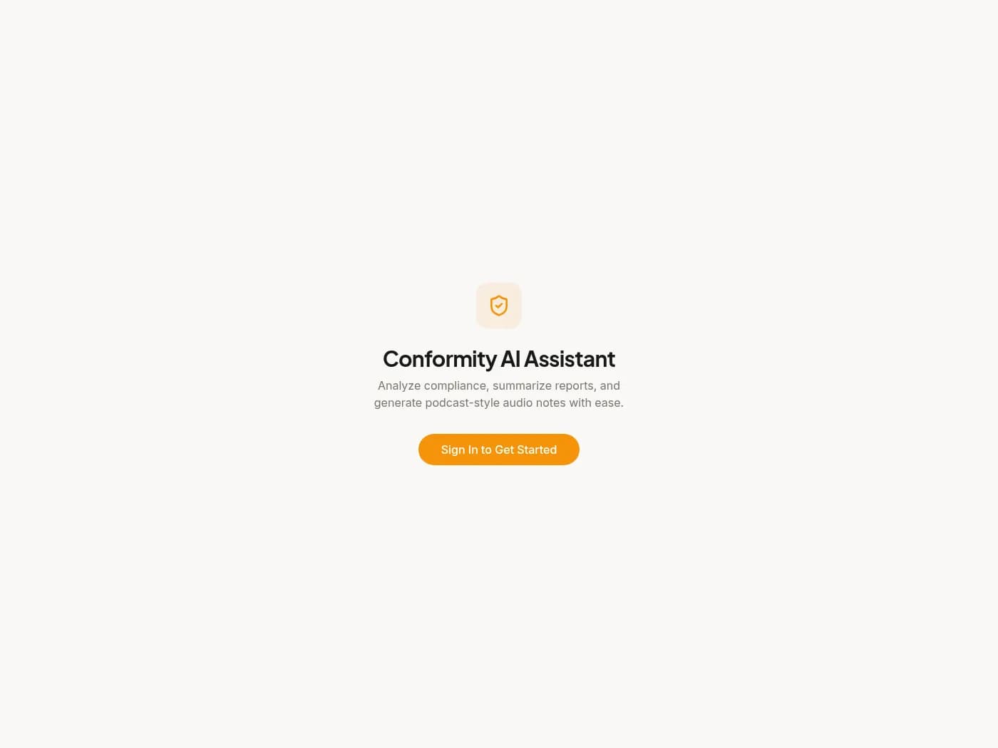 Conformity AI Assistant