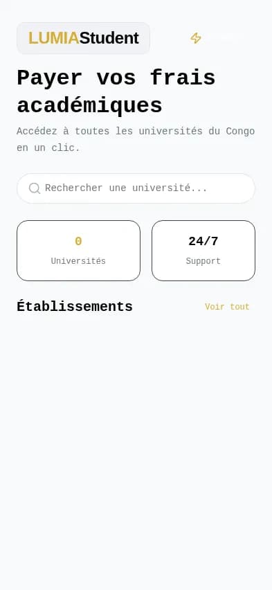 Congo UniFee App