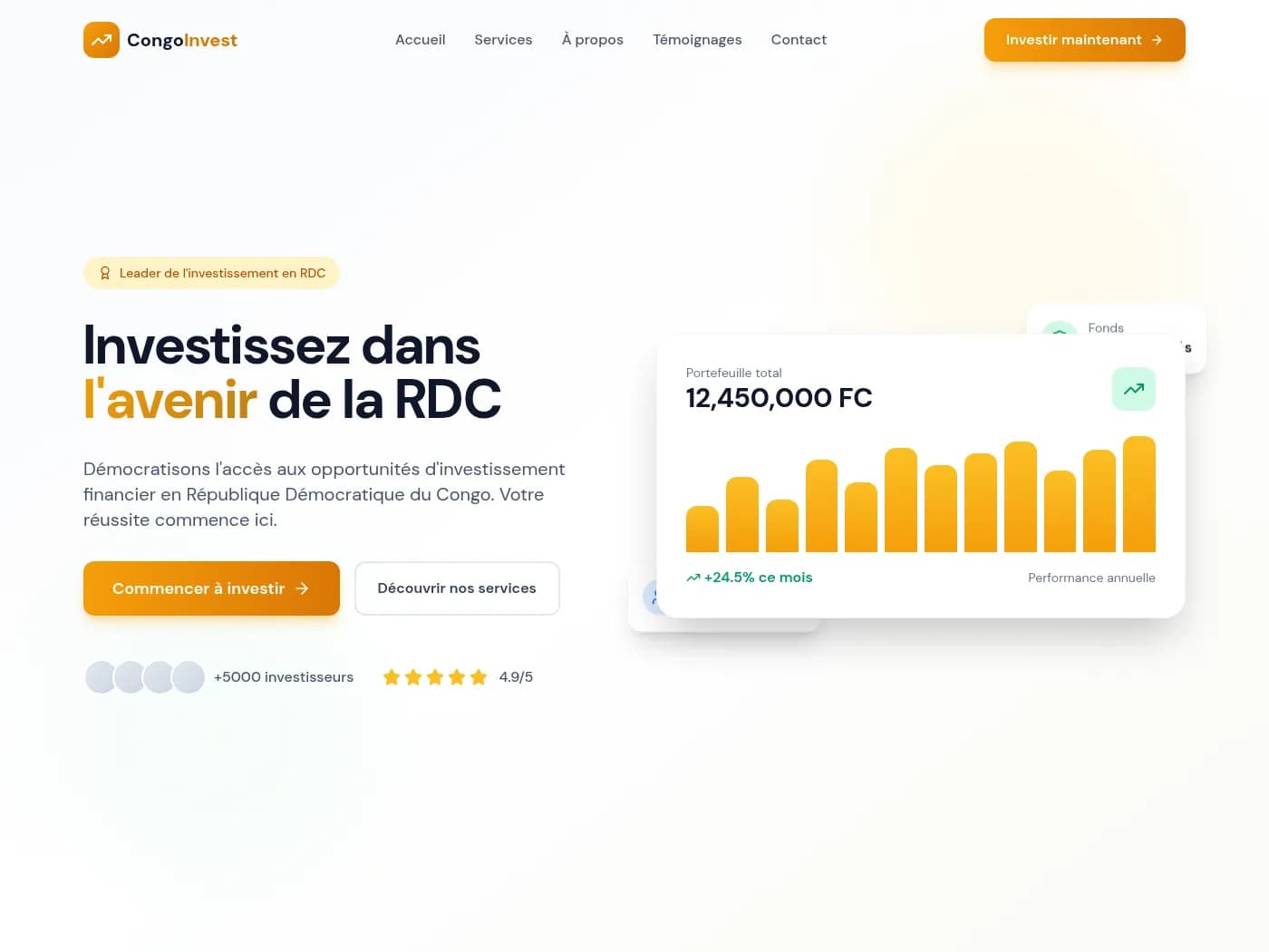 Congo Investissement Web