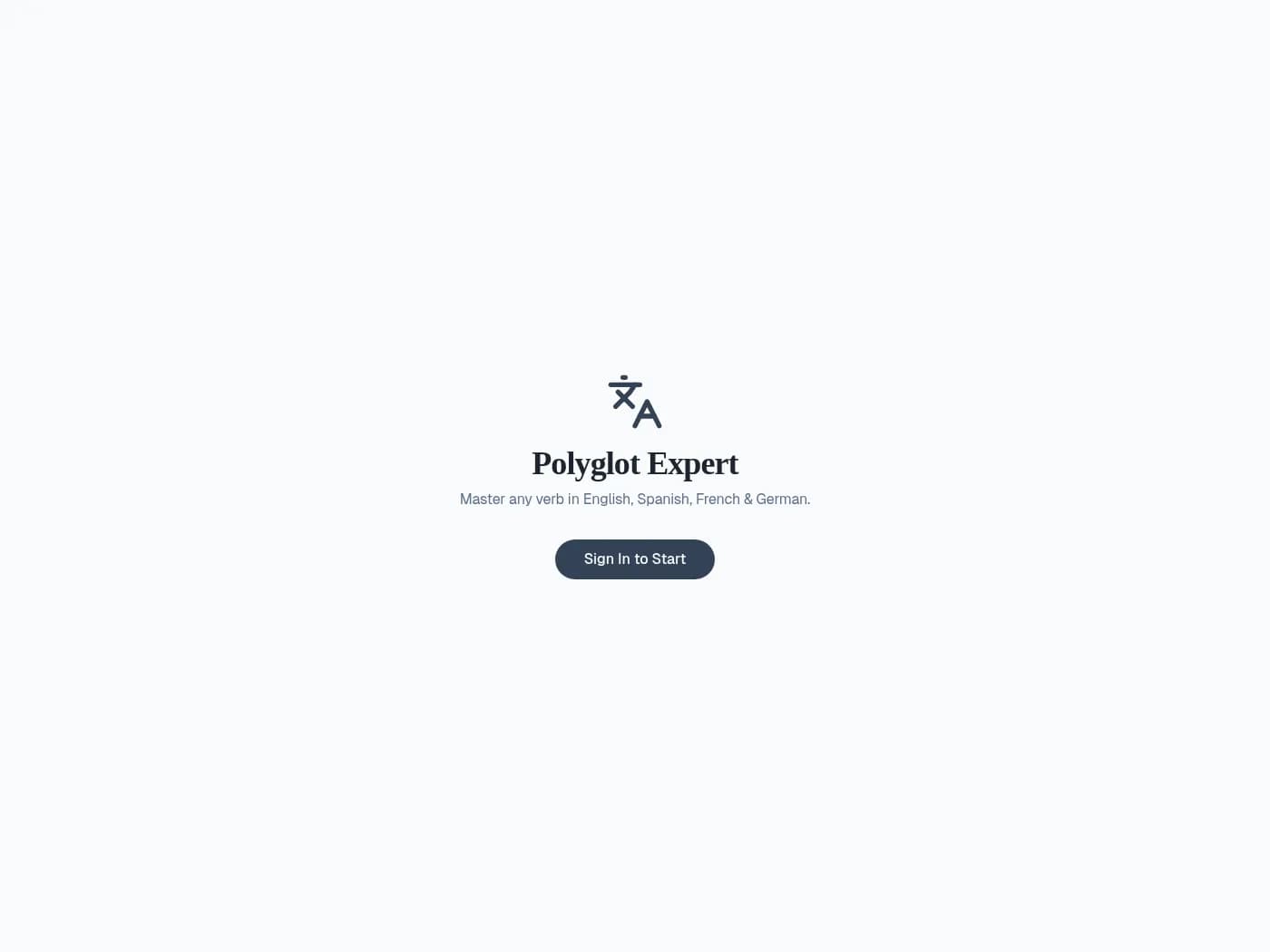 Polyglot Conjugation Expert