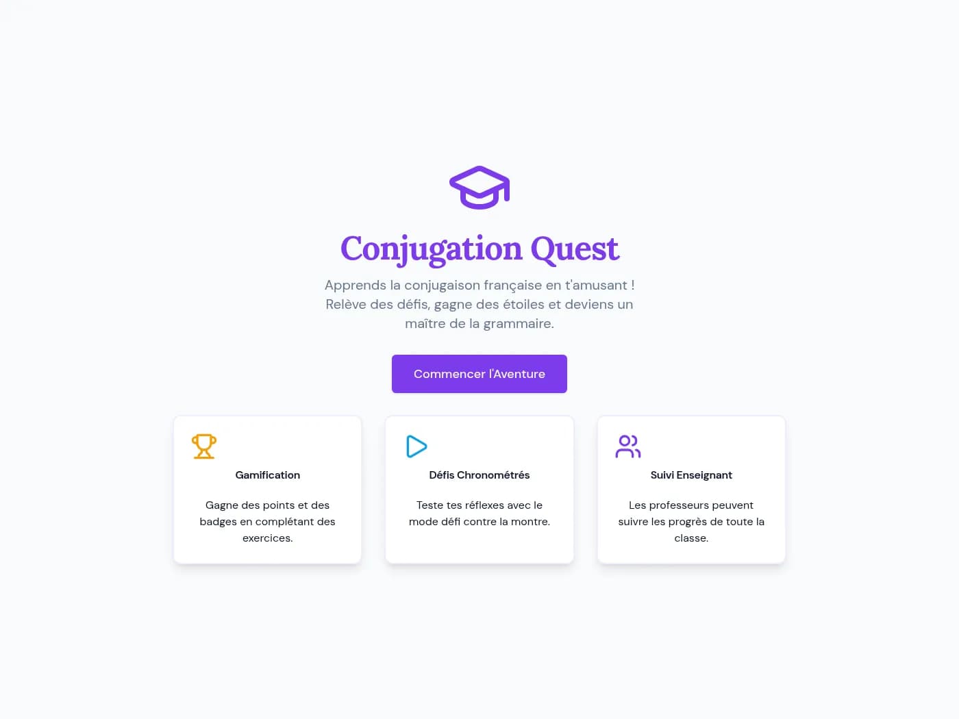 Conjugation Quest