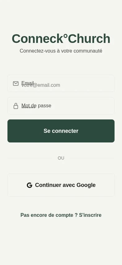 Conneck°Church App