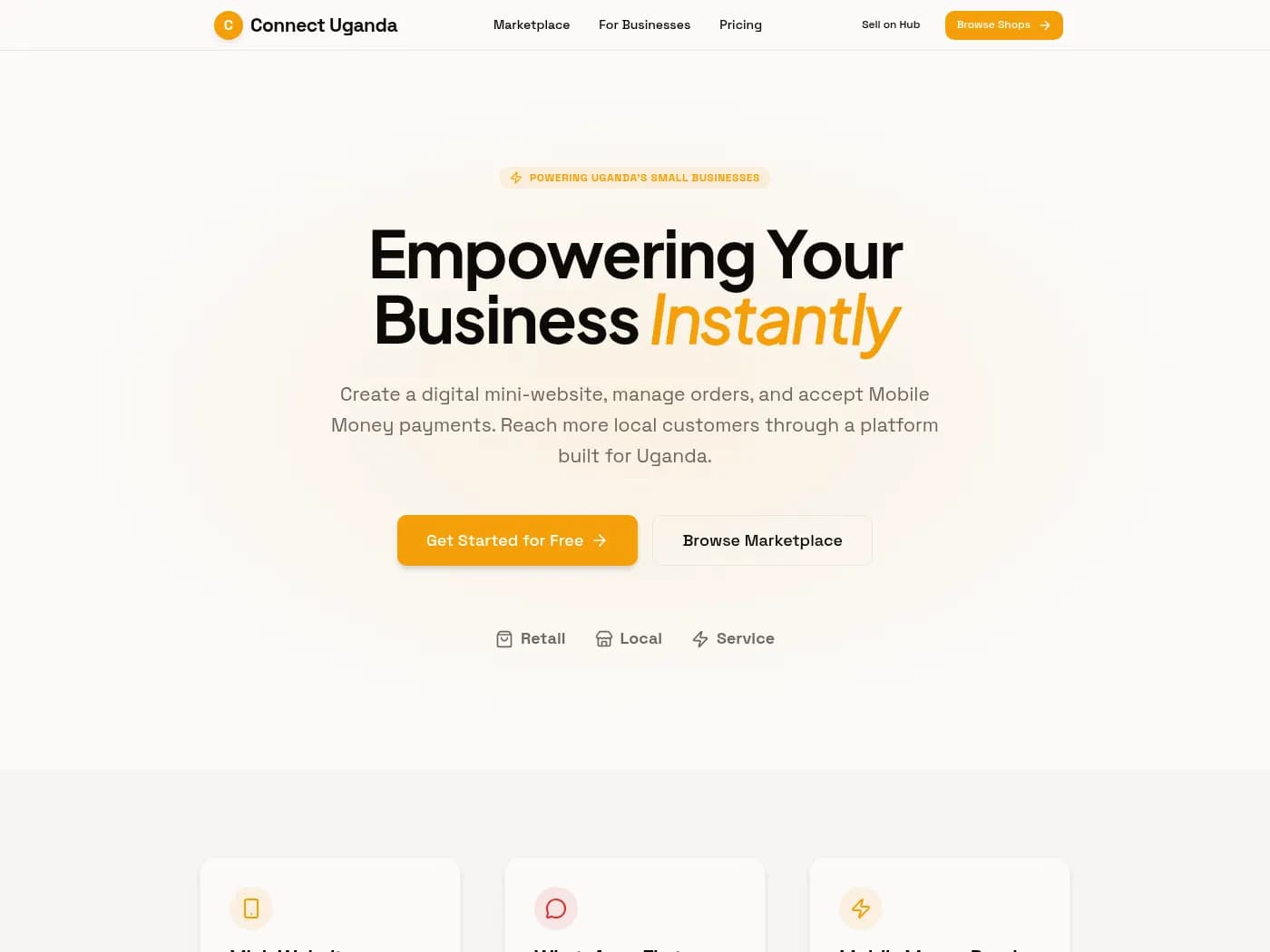Connect Uganda Biz Hub
