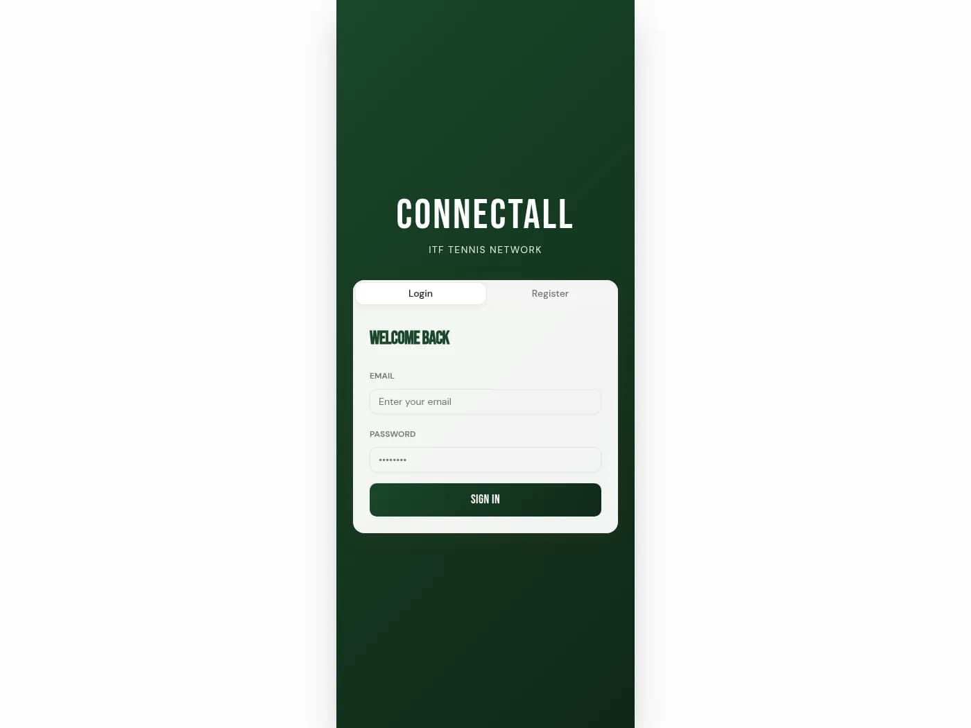 ConnectAll Tennis Network