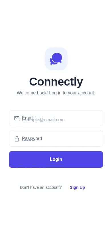 Connectly Social App