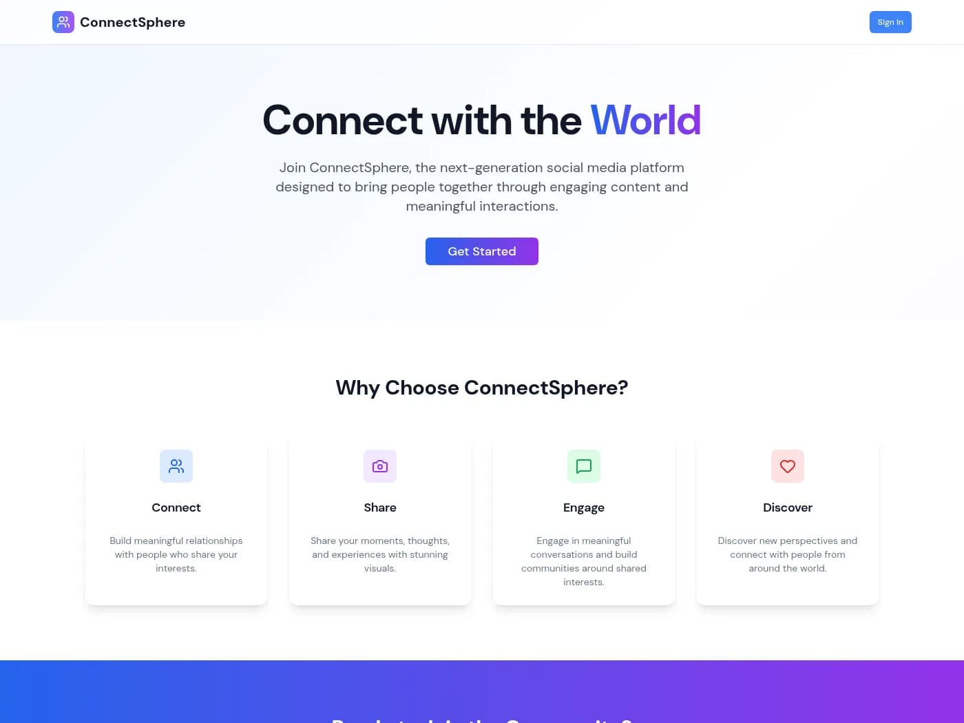 ConnectSphere