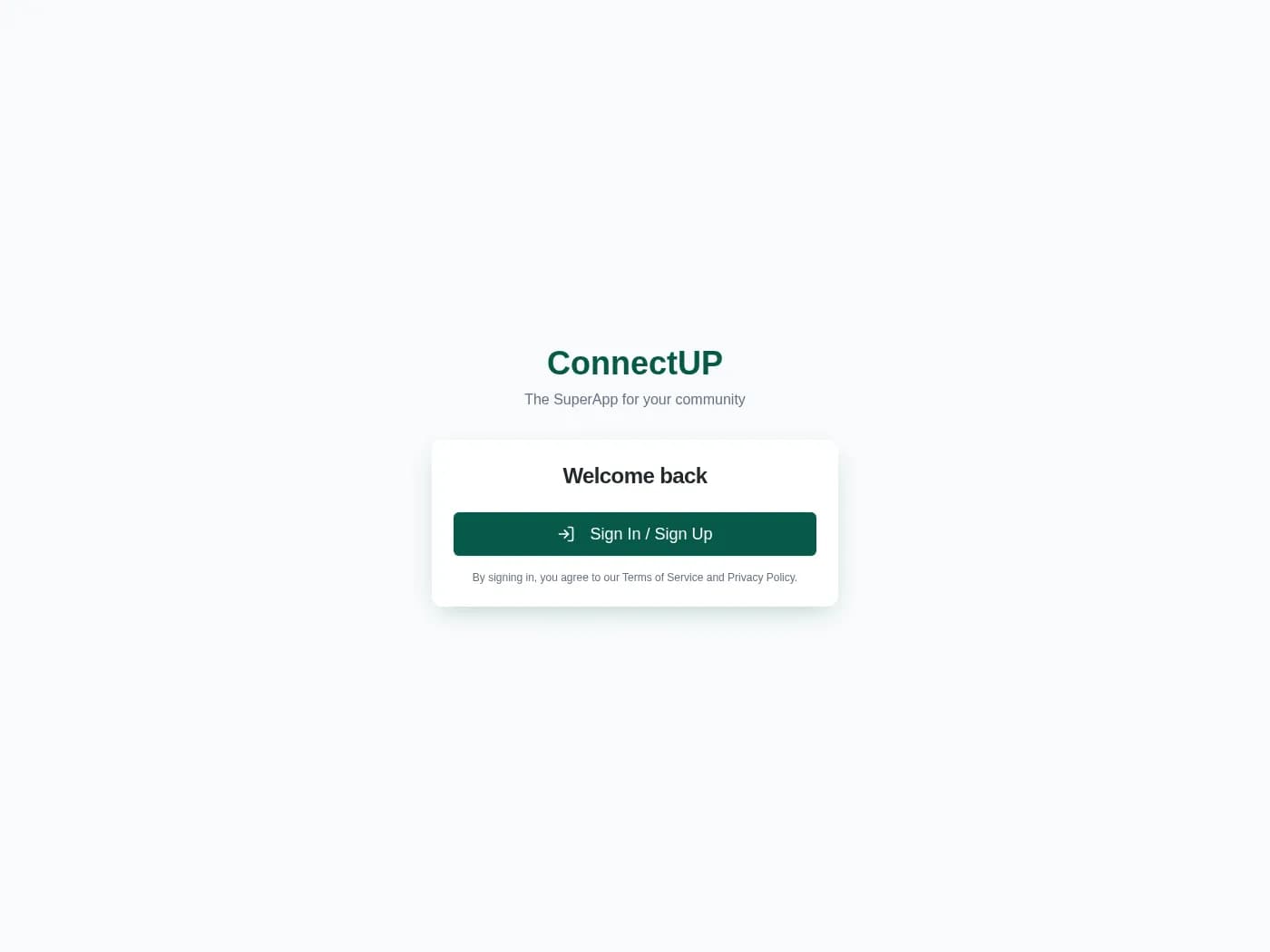 ConnectUP SuperApp