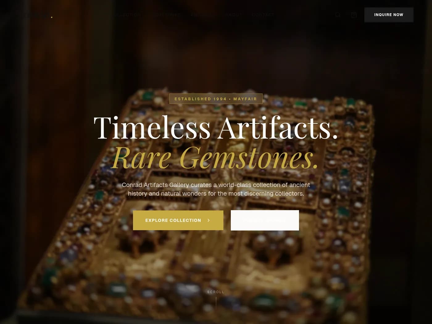 Conrad Artifacts Gallery