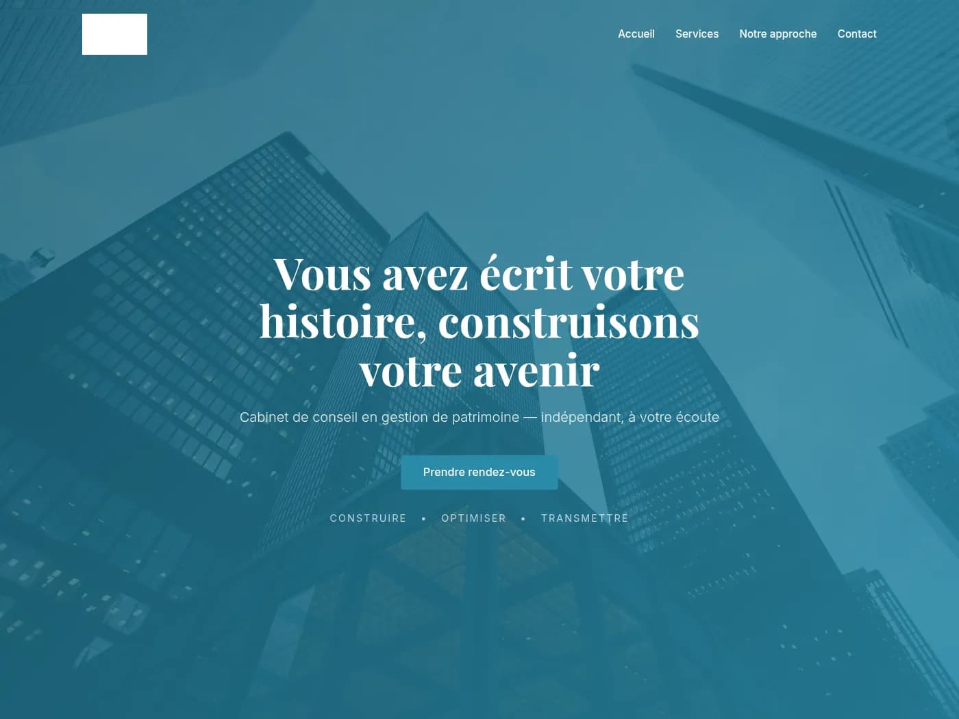 AC Conseil Landing Page
