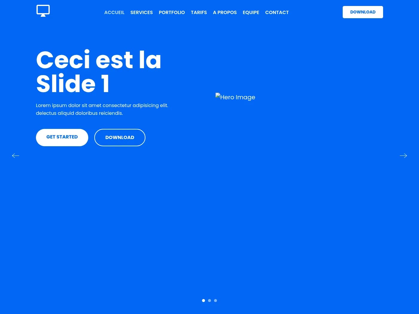 Consigne Web Static Site