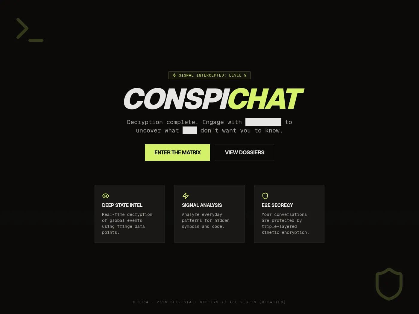 ConspiChat Agent