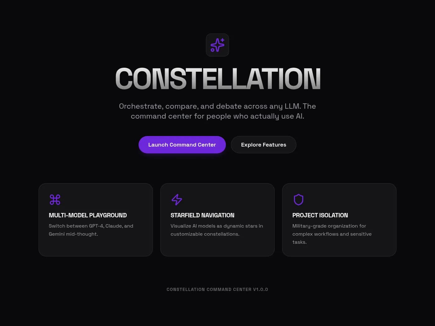 Constellation Command Center