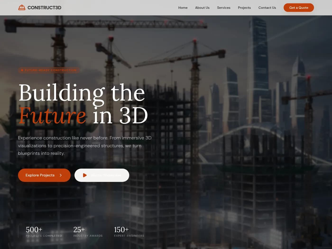 Construct3D Web Showcase
