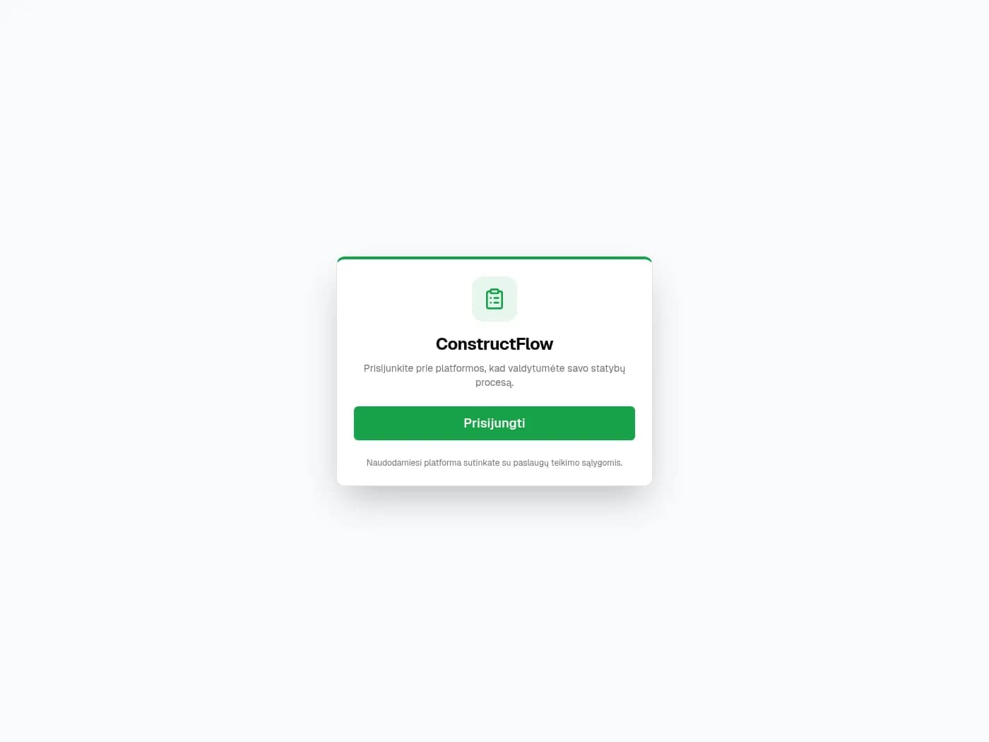 ConstructFlow Platform
