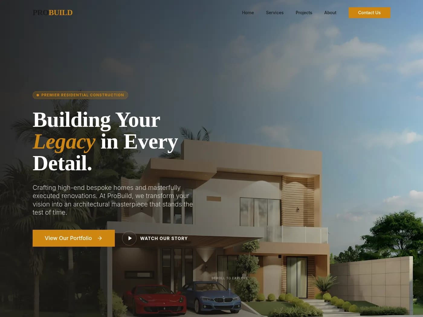ProBuild Website