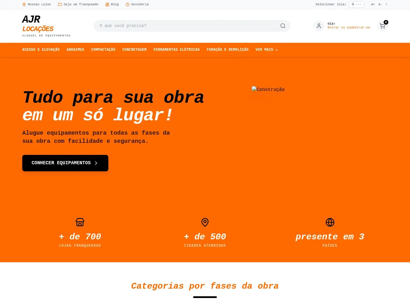 Construtor Web Clone