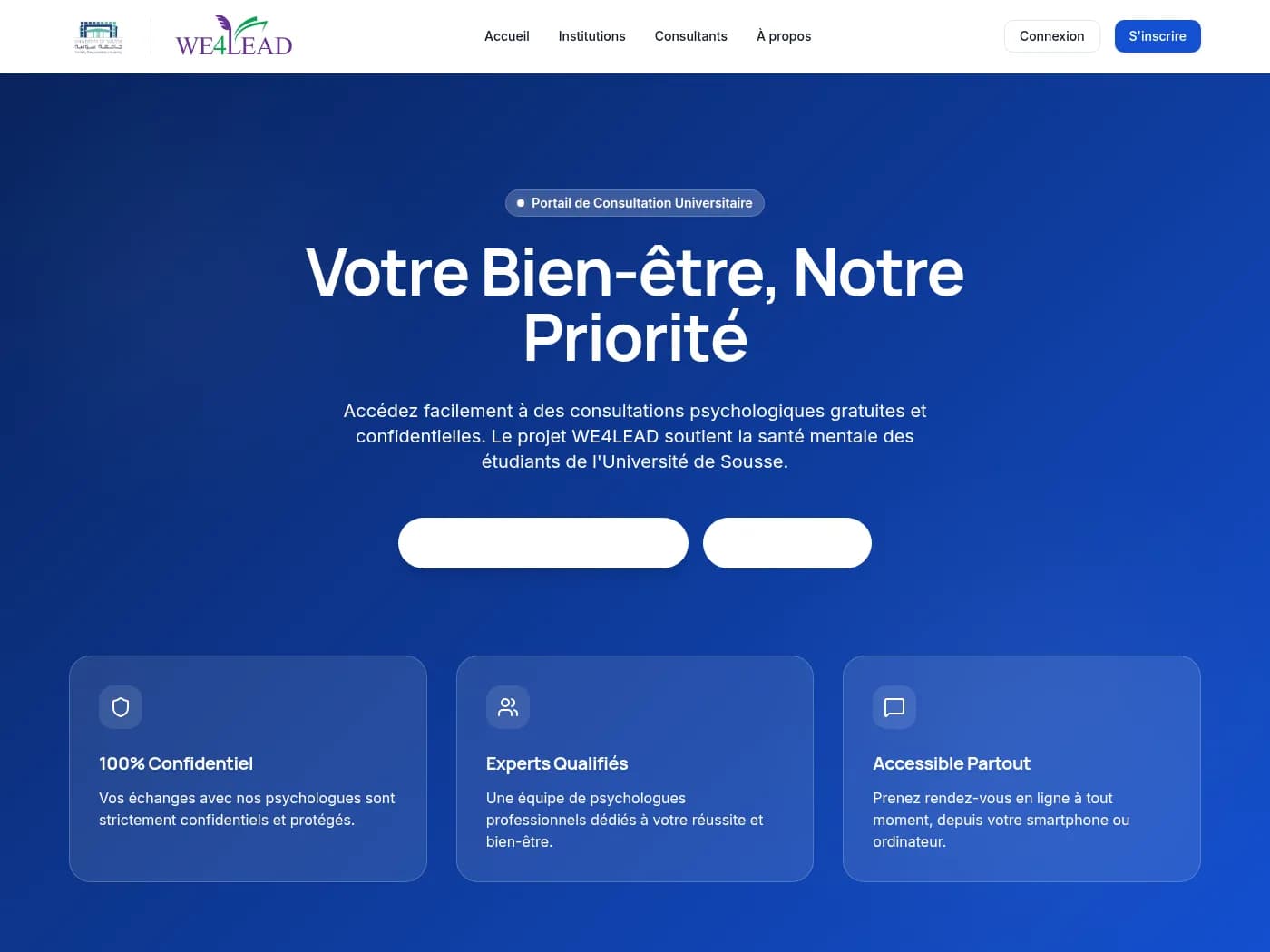 University Consultation Portal