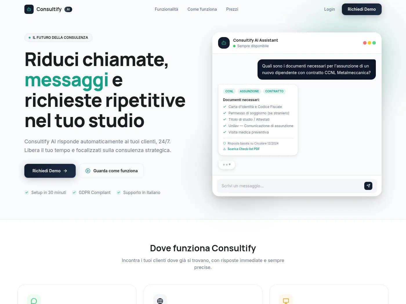 Consultify AI Web