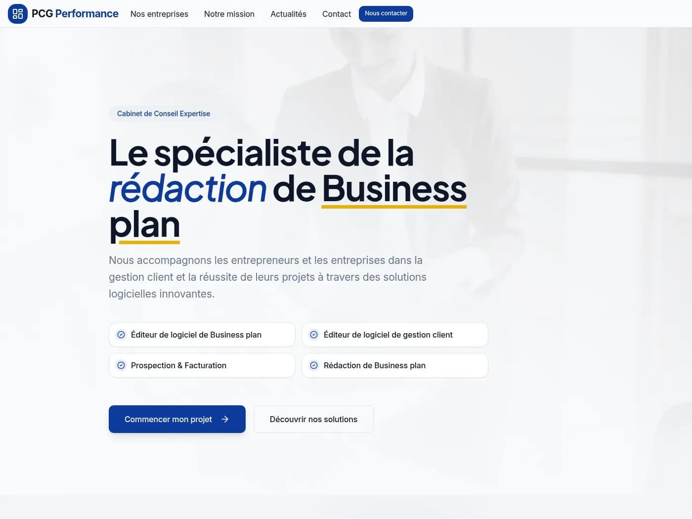 Performance Consulting Clone