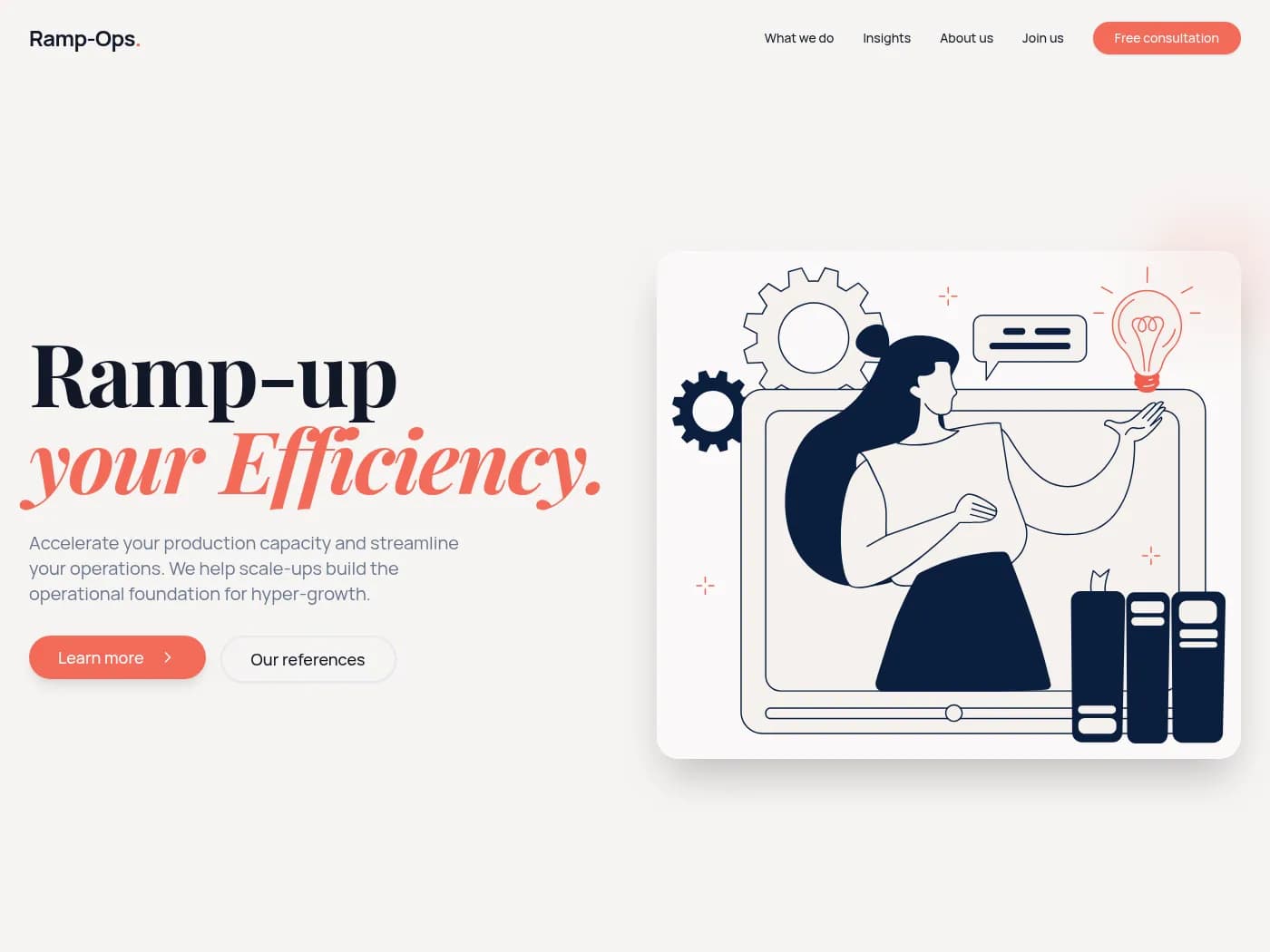 Business Consulting Web Clone