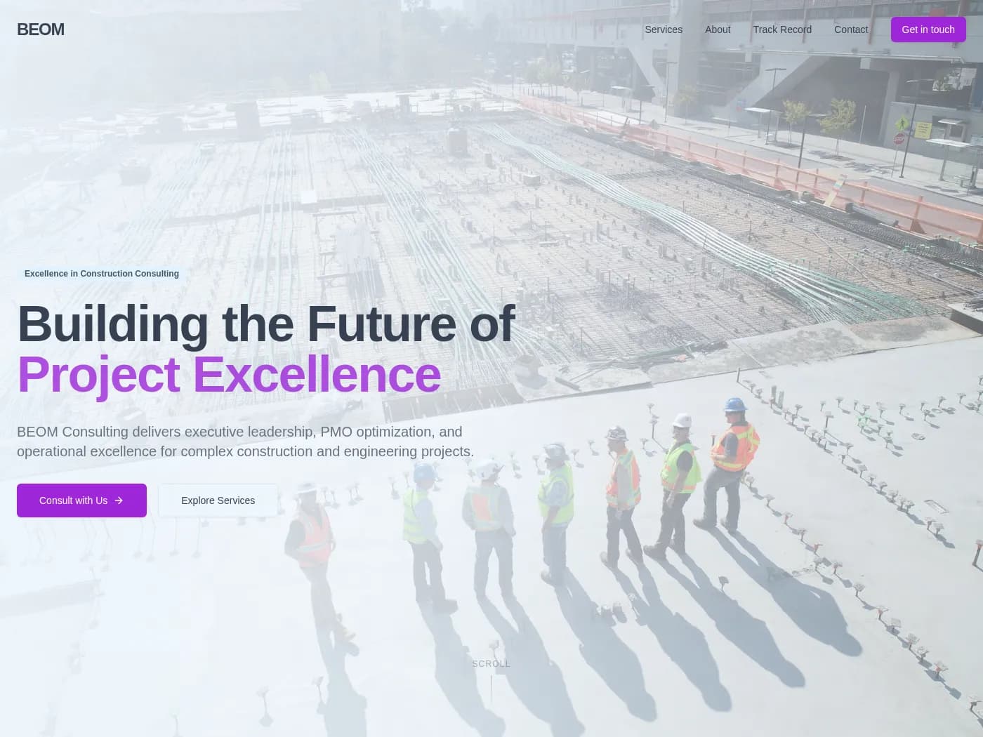 Consulting Company Site