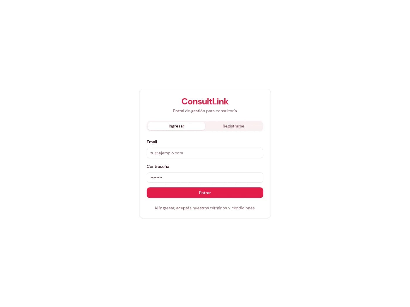 ConsultLink Portal