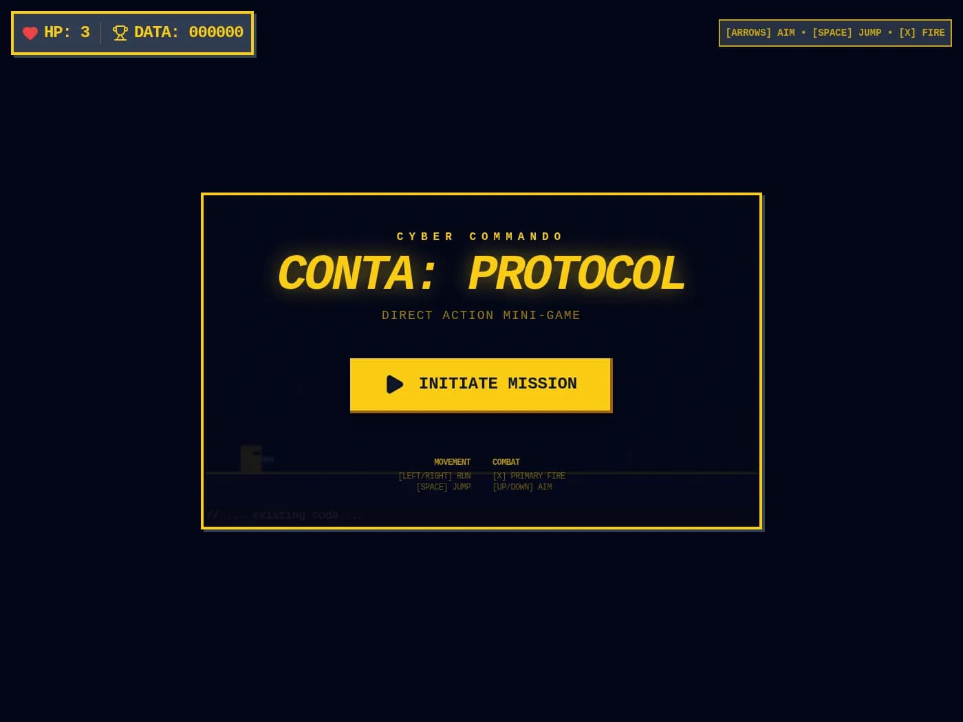 Conta-Style Mini Game