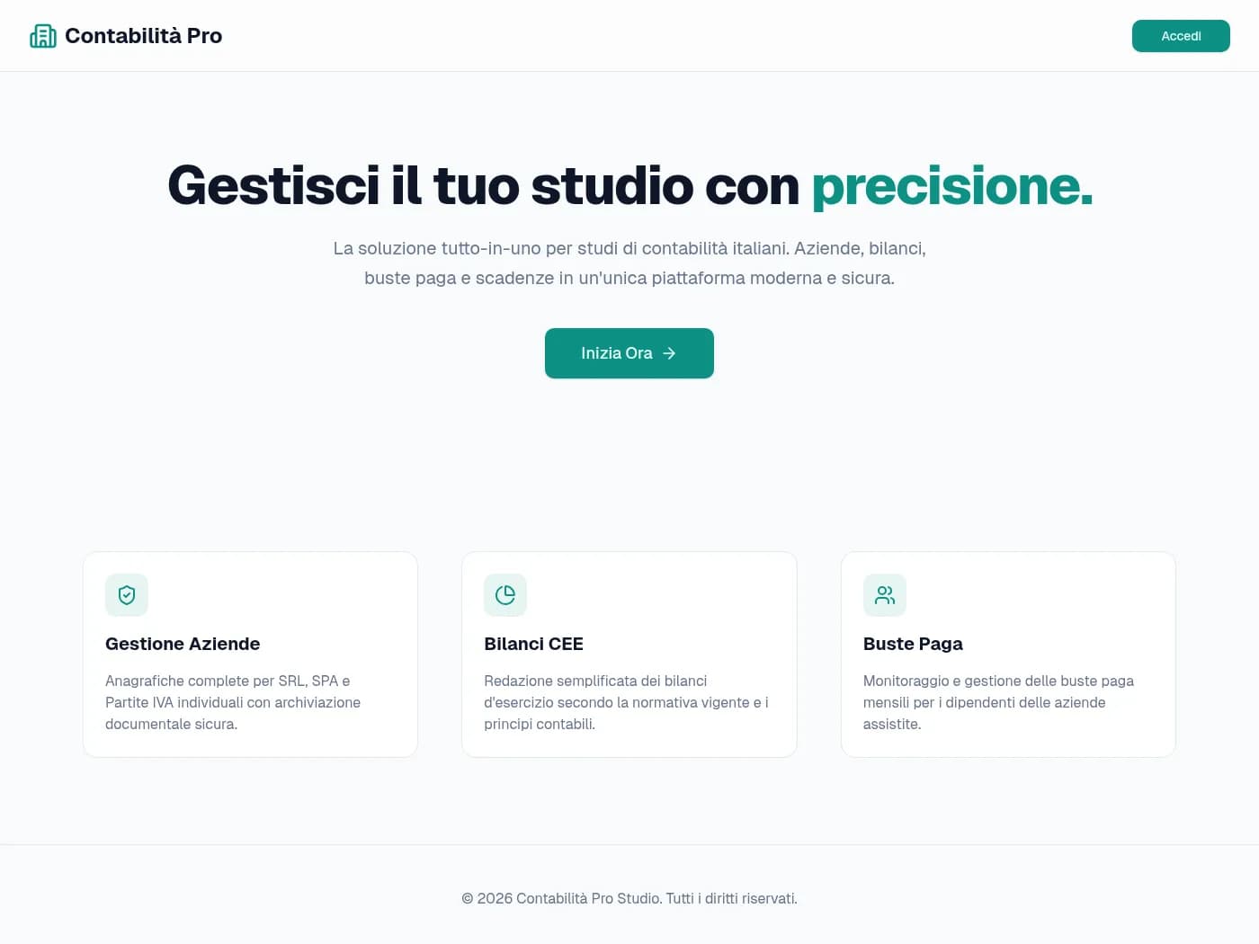 Contabilità Pro Studio