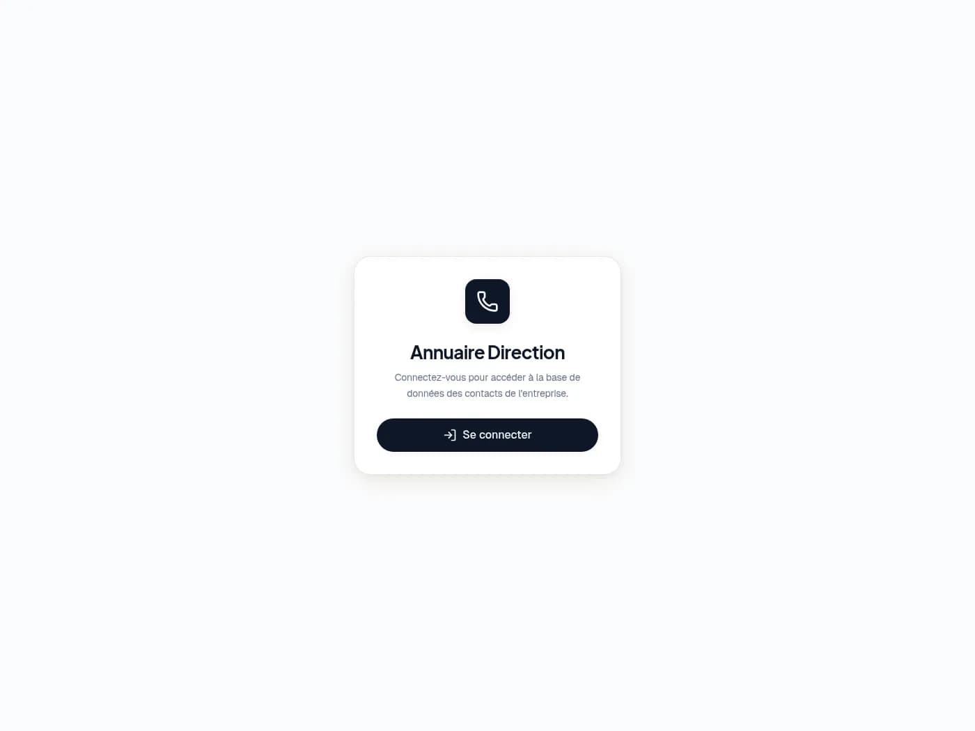 Contact Directory App